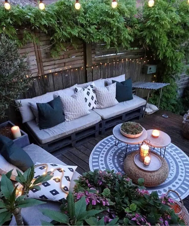 31+ Diseños de Patios con Muebles de Jardín Modernos