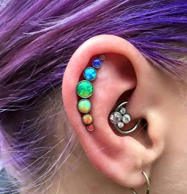 Piercing Oreja • 30 Increíbles Ideas que te harán lucir más Sexy