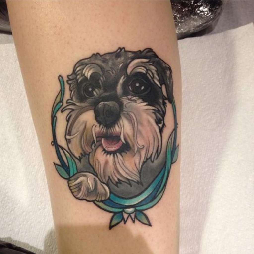 20+ ideas de tatuajes de perros para chicas