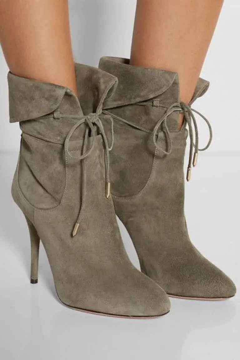 Botas de gamuza marcan tendencia este 2016