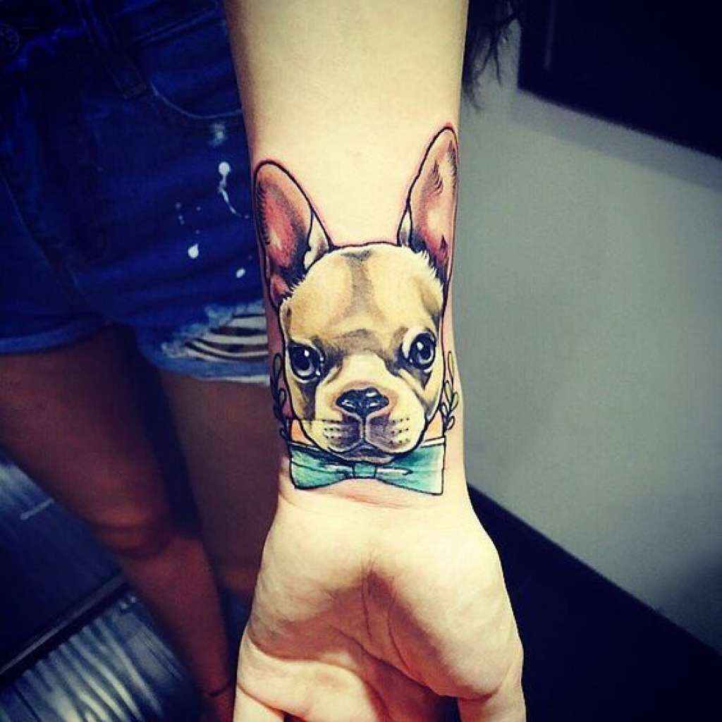 20+ ideas de tatuajes de perros para chicas