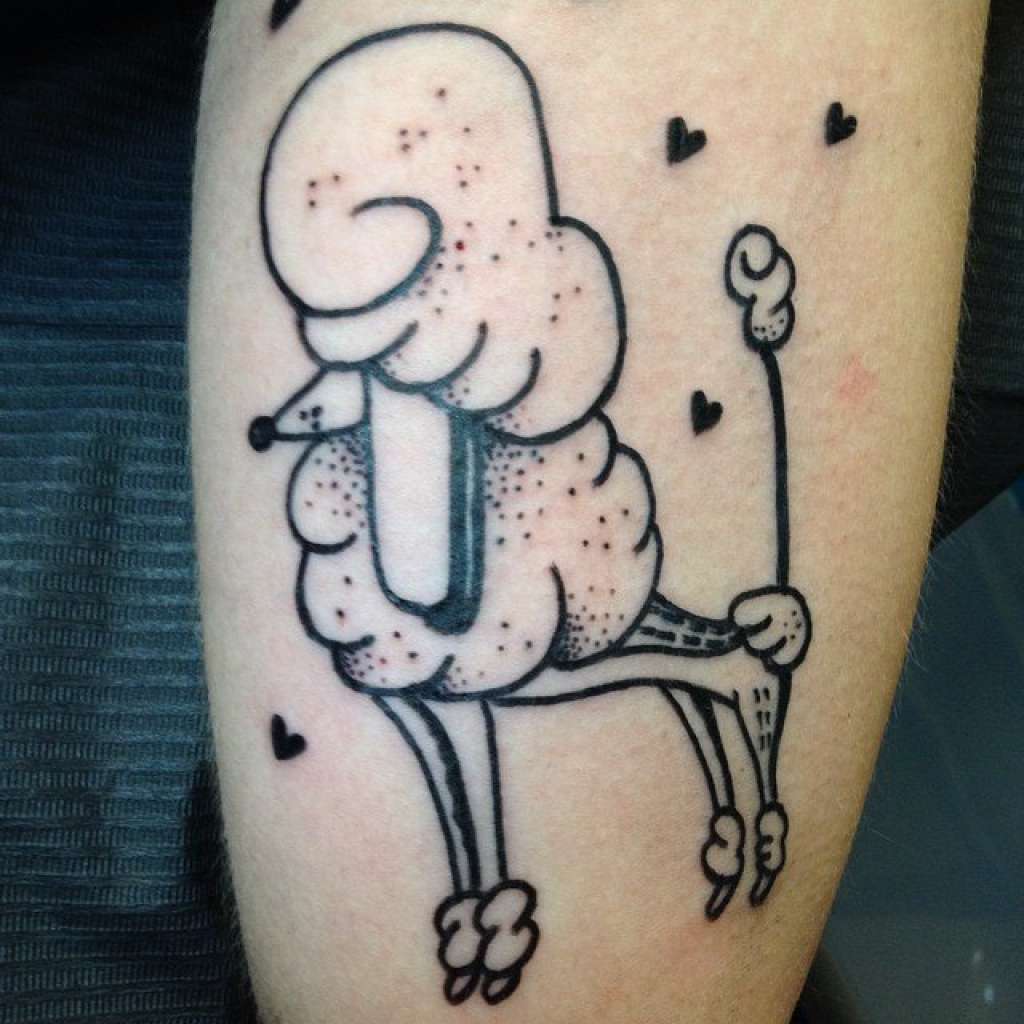 20+ ideas de tatuajes de perros para chicas