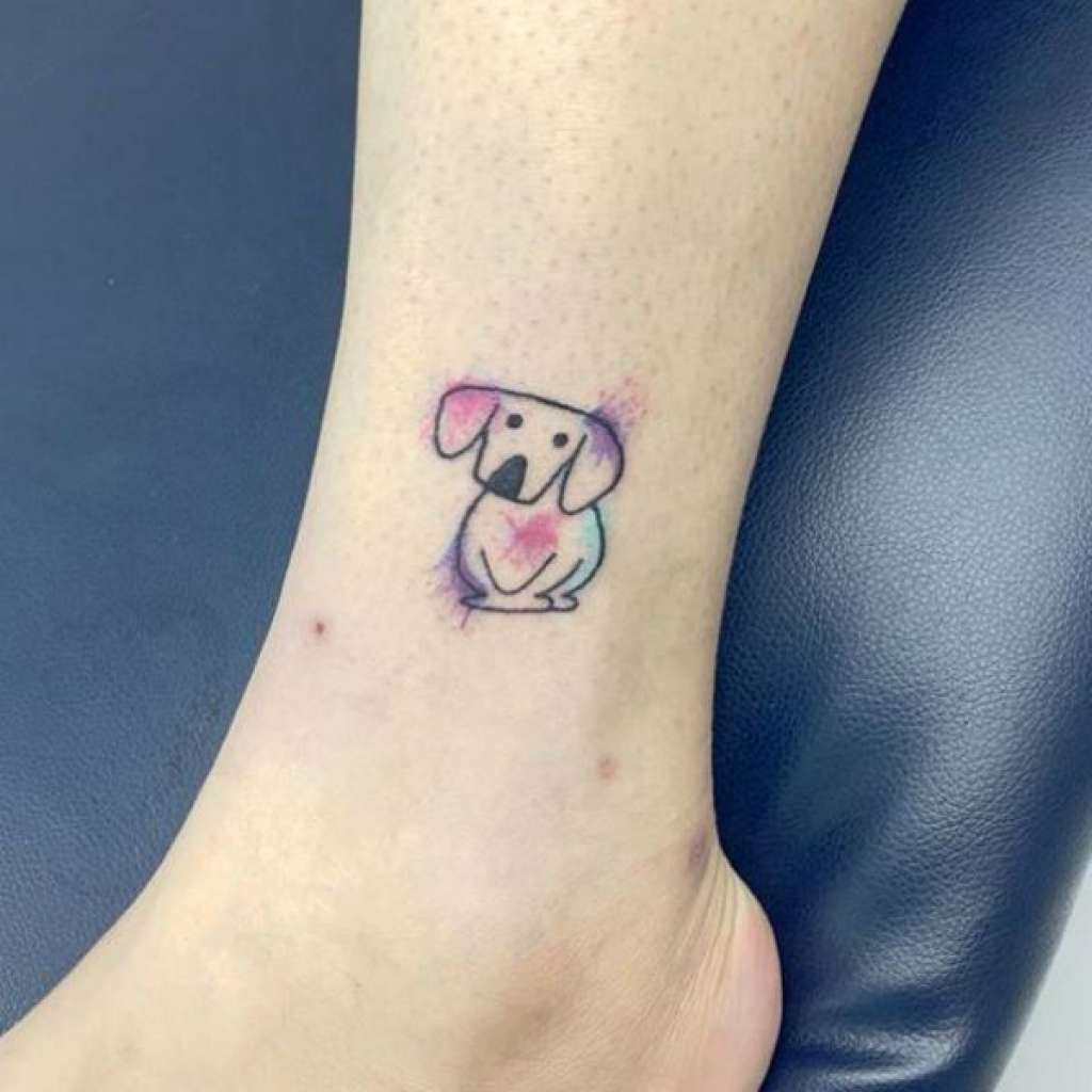 20+ ideas de tatuajes de perros para chicas