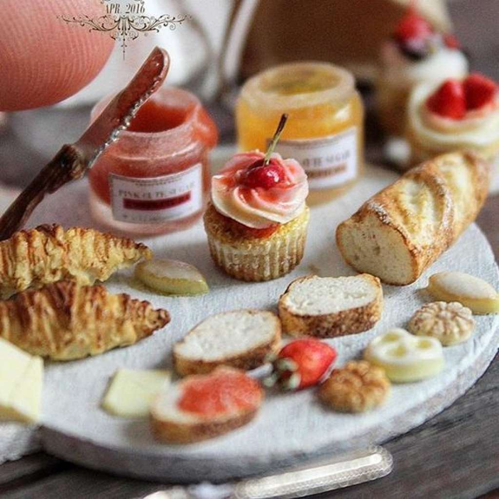 Esta comida miniatura le hará agua la boca