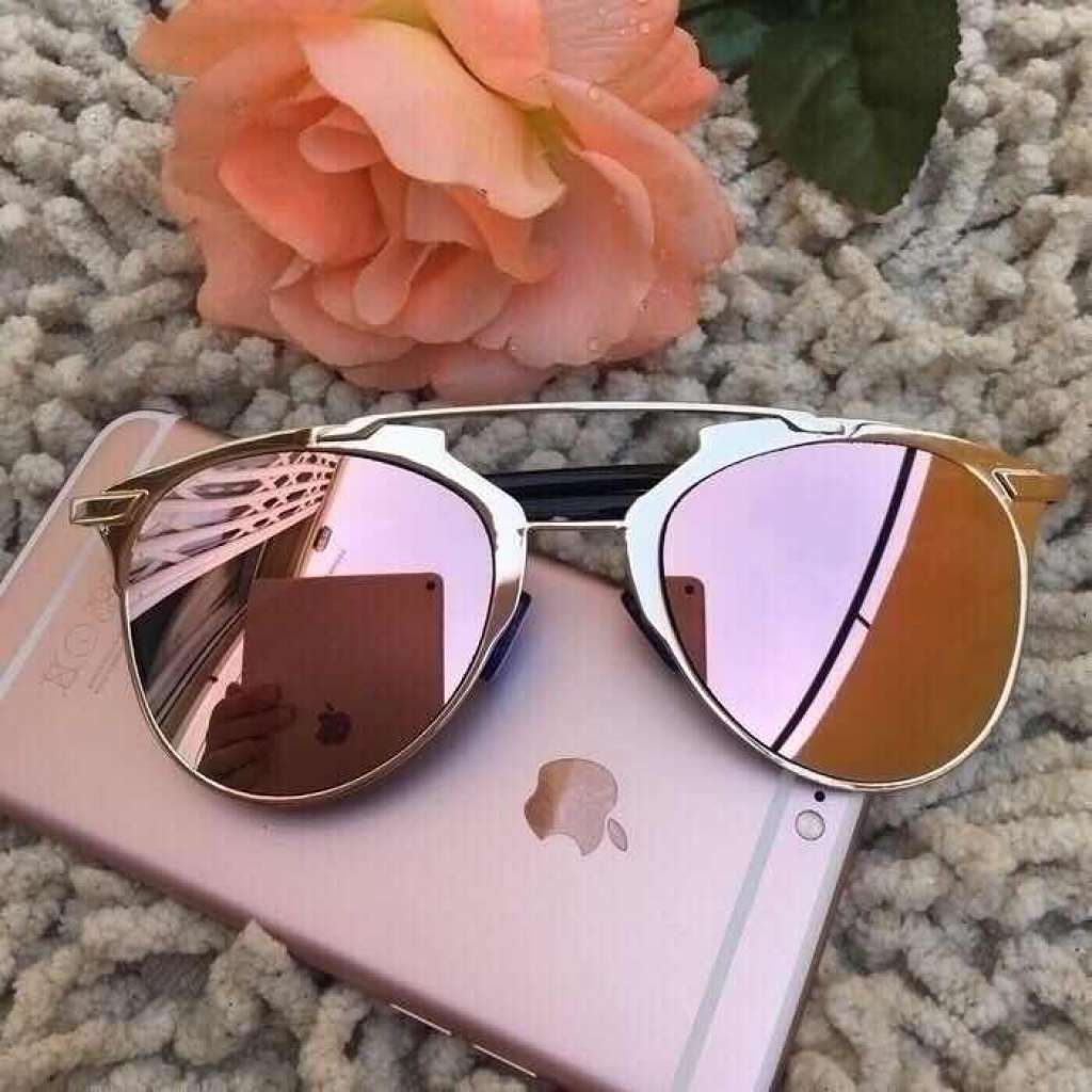 20 Lentes de Espejo Rosa Super Chic