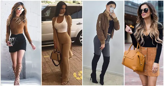 25 Formas de combinar tus Outfits Café para lucir con Estilo