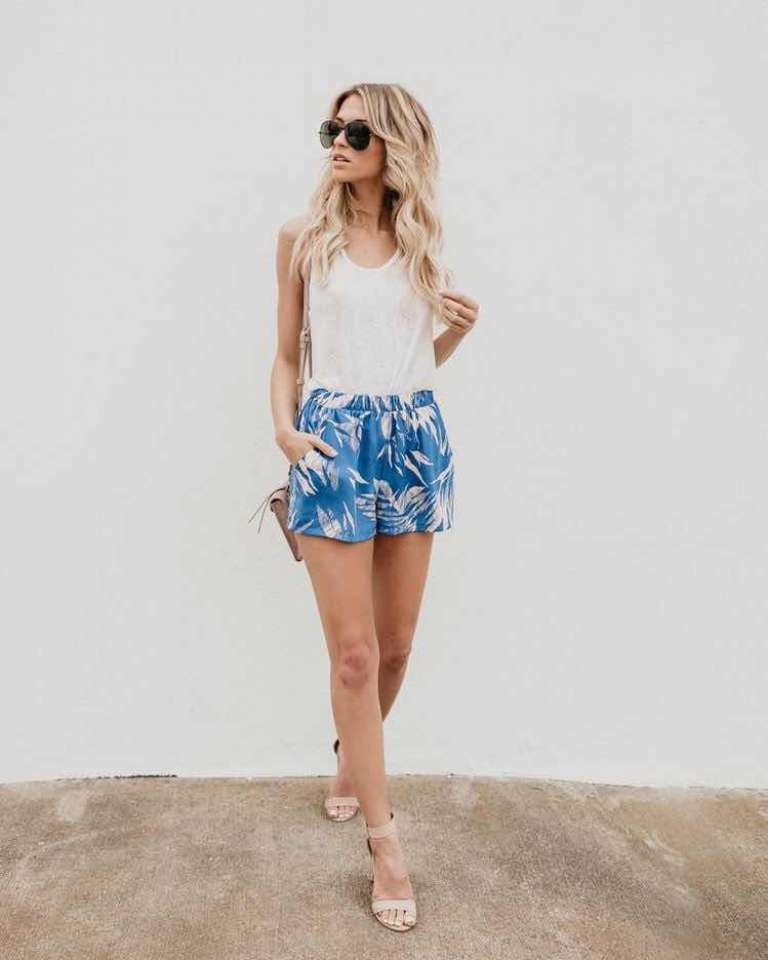 38 Encantadoras Ideas de Outfit con Short perfectos para el Verano