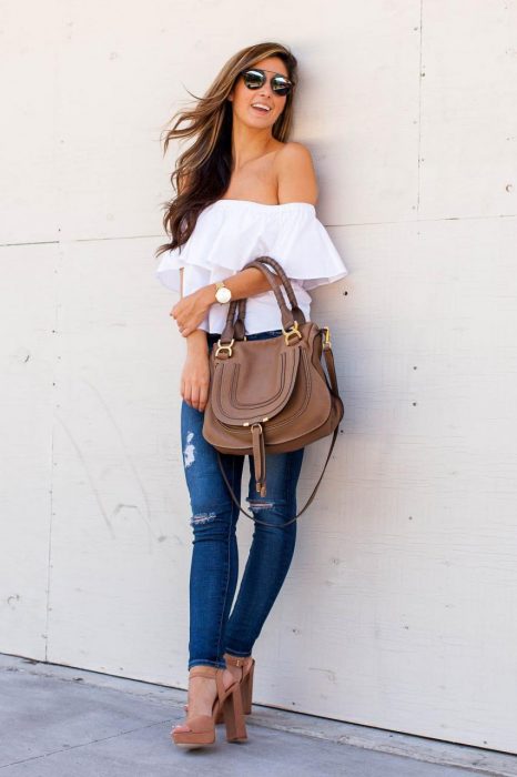 Outfits Con Jeans Y Tacones • 32 Ideas Para Lucir Perfecta