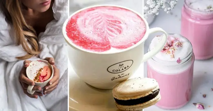 El café rosa llegó para complacer a las chicas girlys