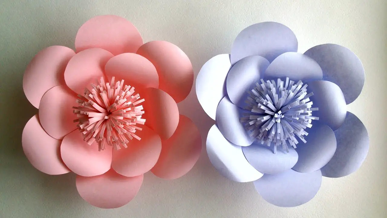 20 Paper Flower Decorating Ideas And How To Make Them Trendy Queen 
